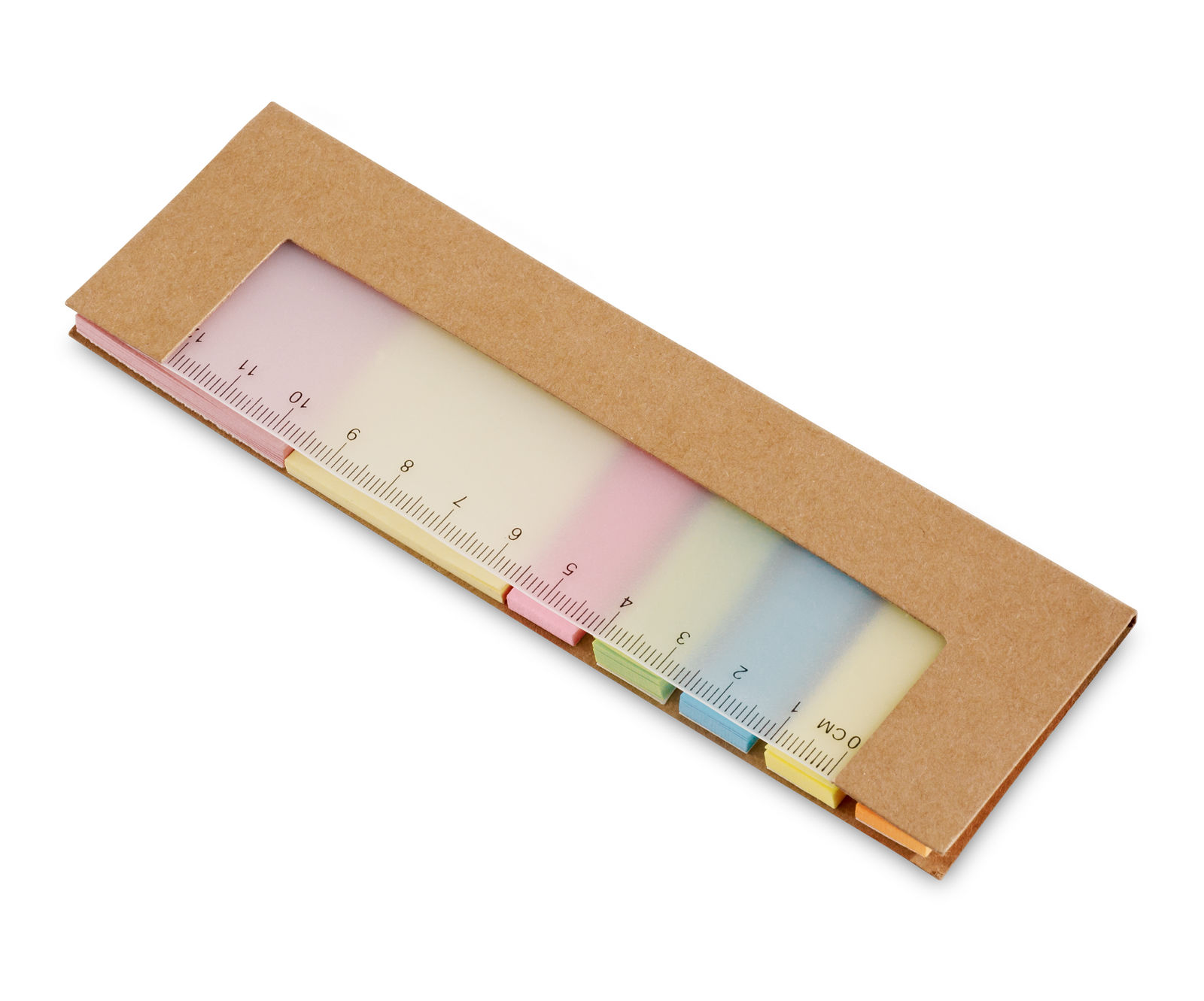 Bloc-mémo Personnalisable Avec Règle Intégrée | Bloc Mémo personnalisé ...